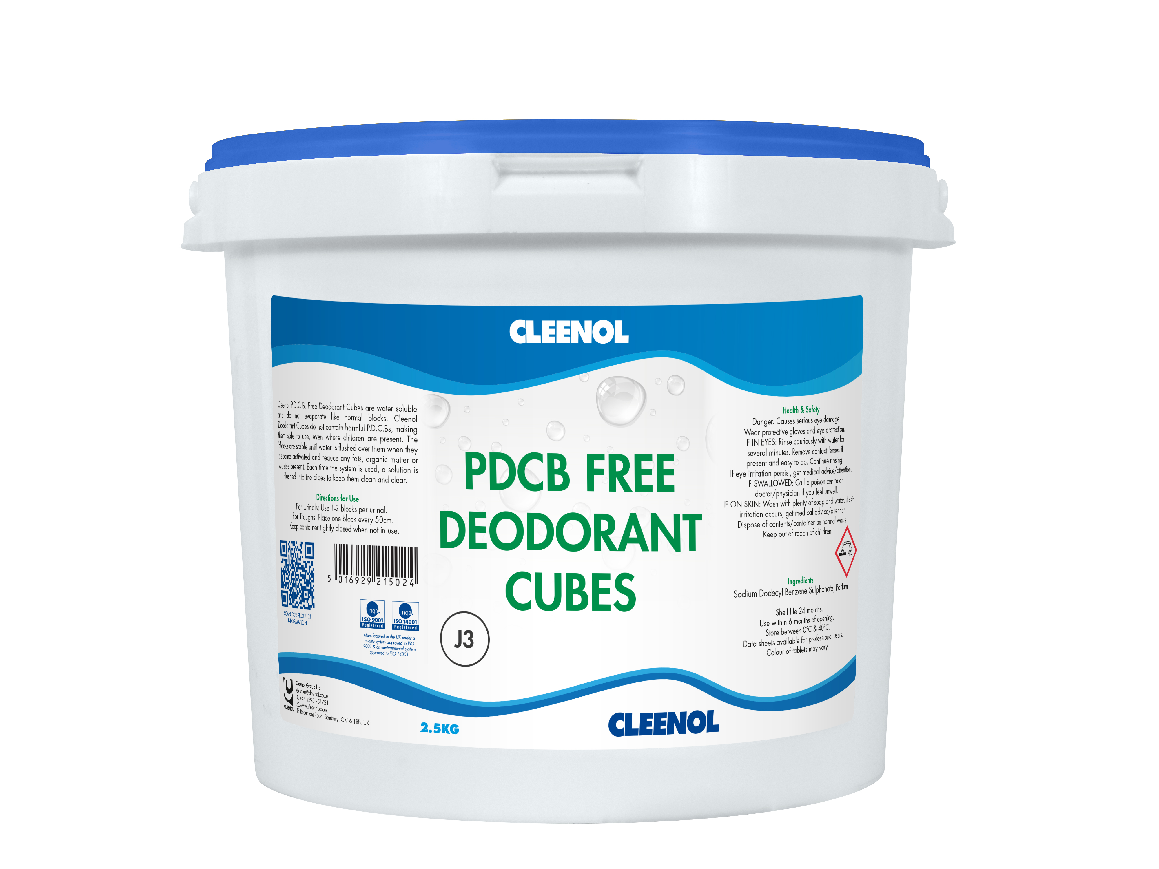 PDCB FREE TOILET CUBES 2.5K #CL-82901