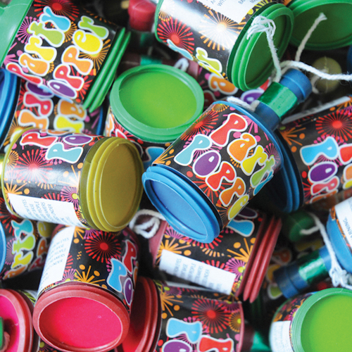 Multicoloured Party Poppers 12” (20 Pack) #CN-P09-clone1