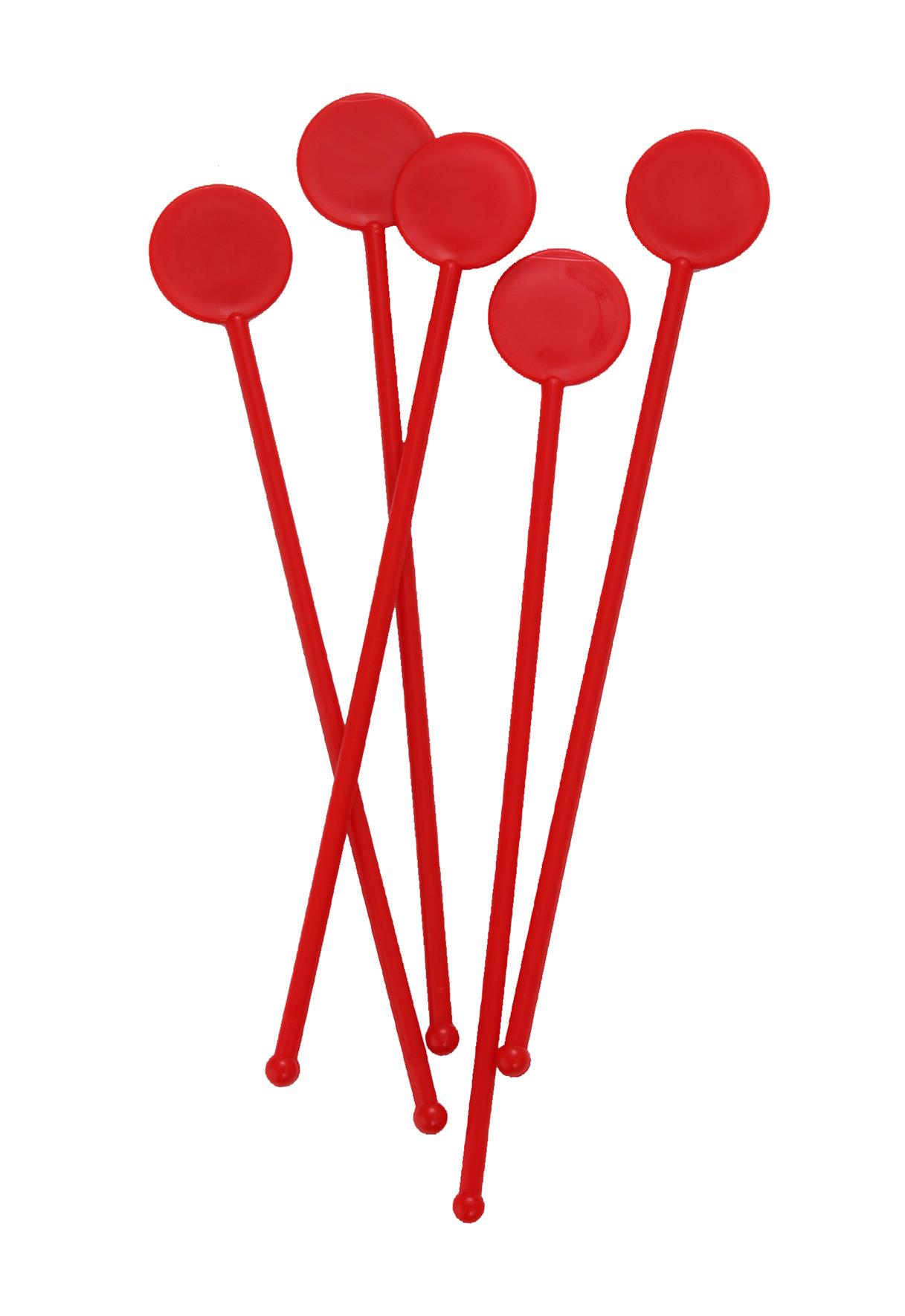 7” RED Disc Stirrers 1 x 250 (Each) #BE-3306RED